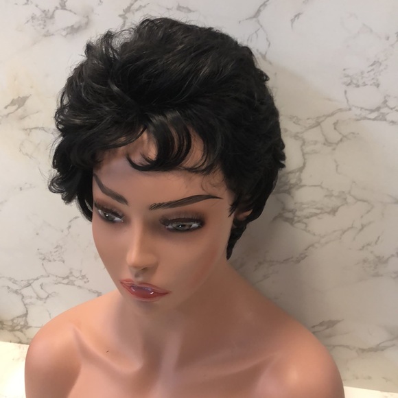 DD hair | Hair | Brand New Stylish Dd Hair Wig Shirt Color Black | Poshmark